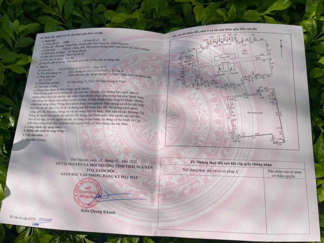 Chung cư Tecco Thái Nguyên có được như quảng cáo ? - Đất Plus